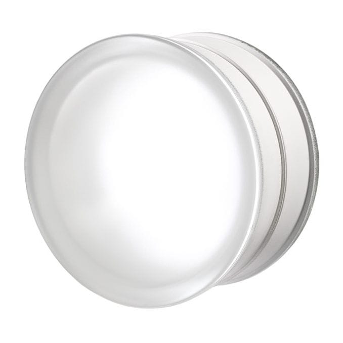 Round glass brick - BG R19/10 SAHARA - SEVES GLASSBLOCK - sandblasted ...