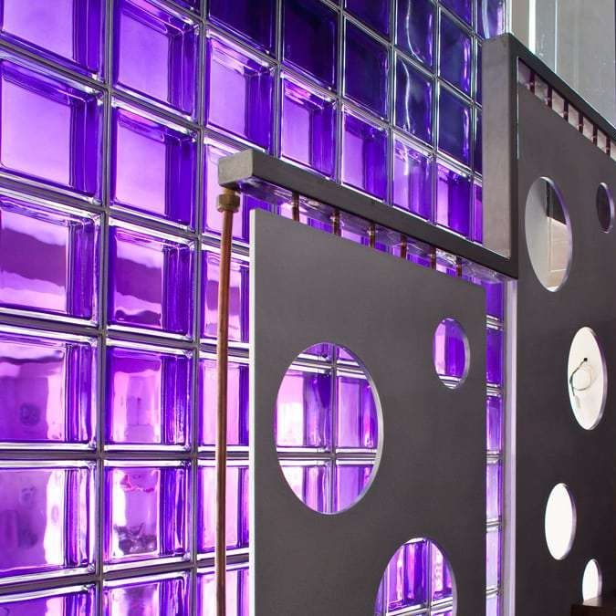 Rectangular glass brick - 884 ALPHA - SEVES GLASSBLOCK - curved ...