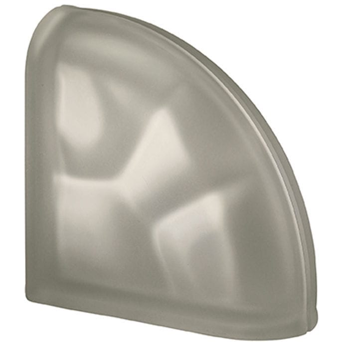 Curved glass brick - CLEAR TERMINAL WAVY - SEVES GLASSBLOCK - satin ...