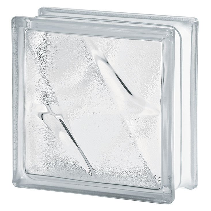 Square glass brick - CLEAR 1919/8 STELLA - SEVES GLASSBLOCK ...