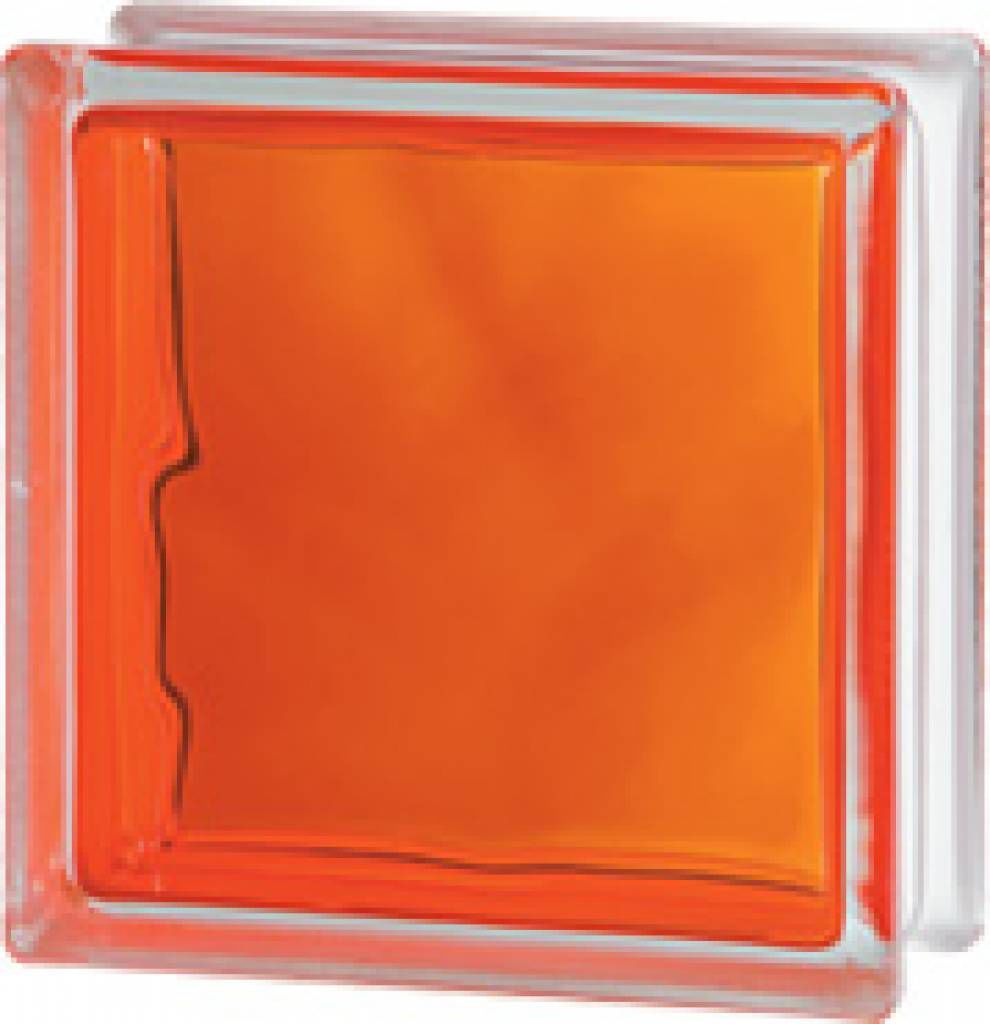 Square glass brick - BRILLY 1919/8 WAVE - SEVES GLASSBLOCK - wall ...