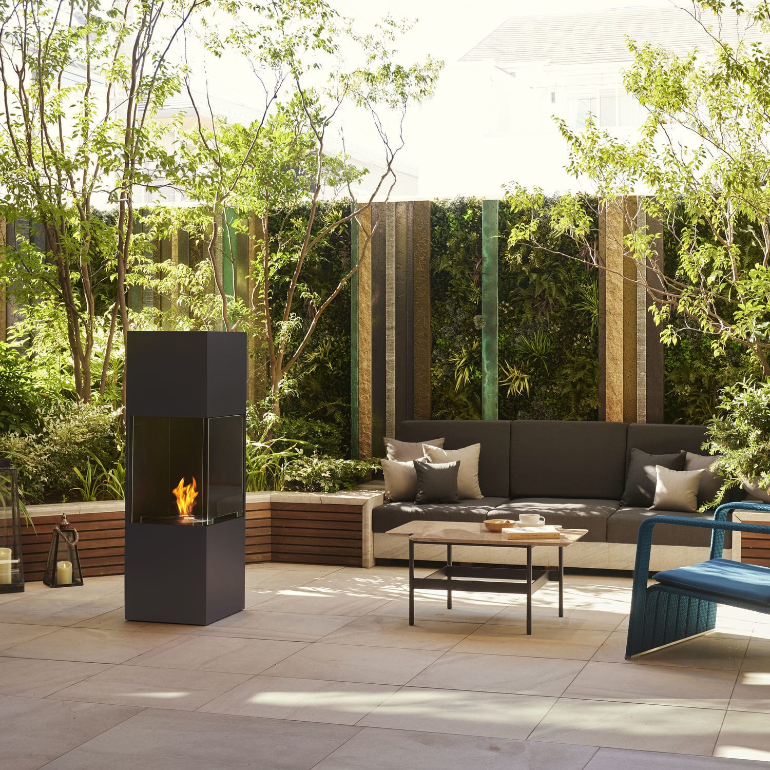 Bioethanol fireplace - Be - EcoSmart Fire - free-standing / free ...