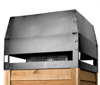 Chimney stack - DECORATIVE SHROUD - QUADRA-FIRE