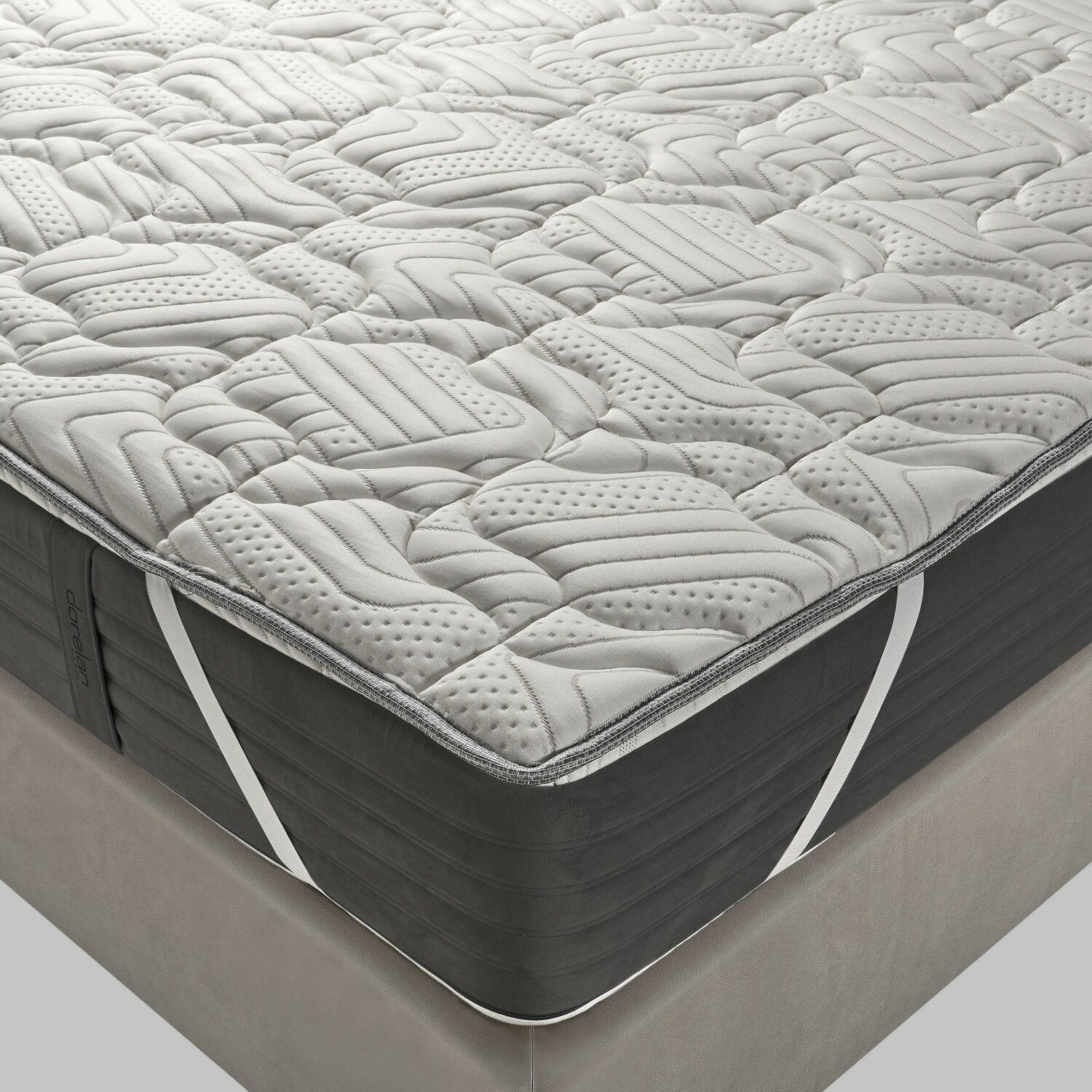 Polyester mattress pad - CREEK - DORELAN