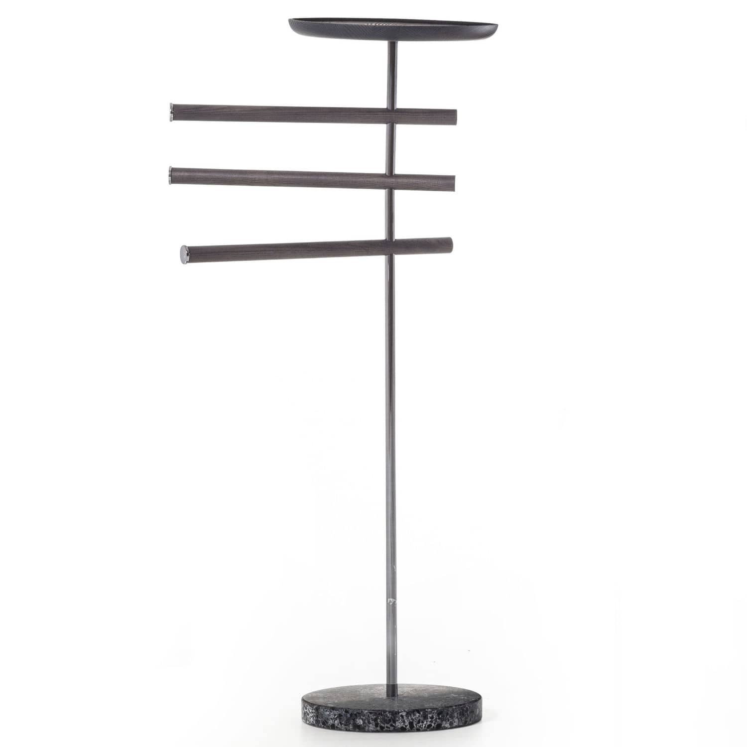 Floor-mounted valet stand - CONTRALTO - PIANCA - metal / wooden ...