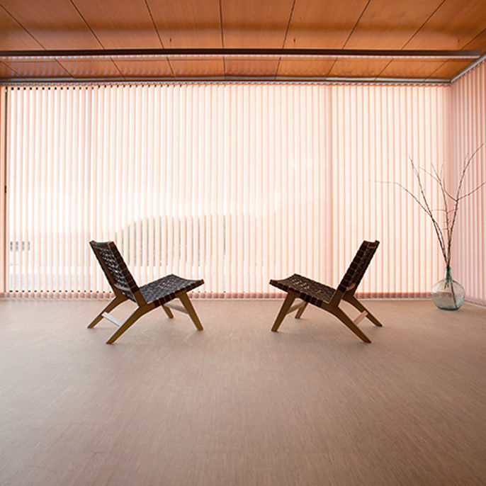 Venetian blinds - BANDALUX - for window / fabric / commercial