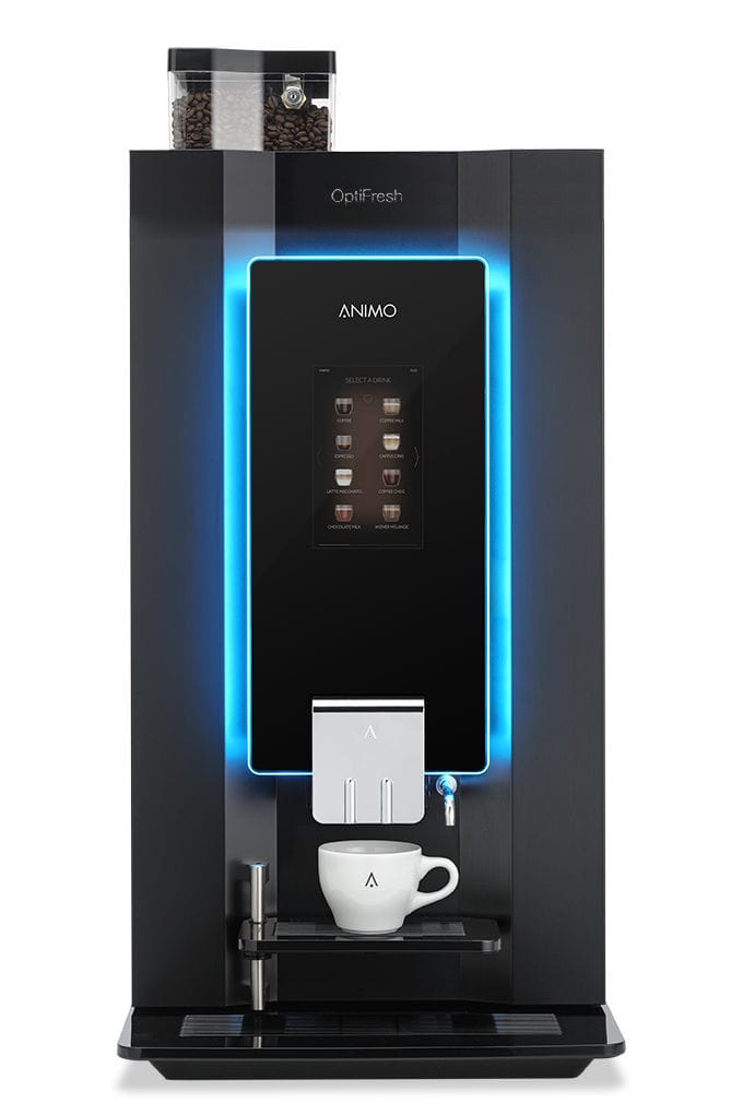Espresso coffee machine - OptiFresh Touch - Animo B.V. - combined ...