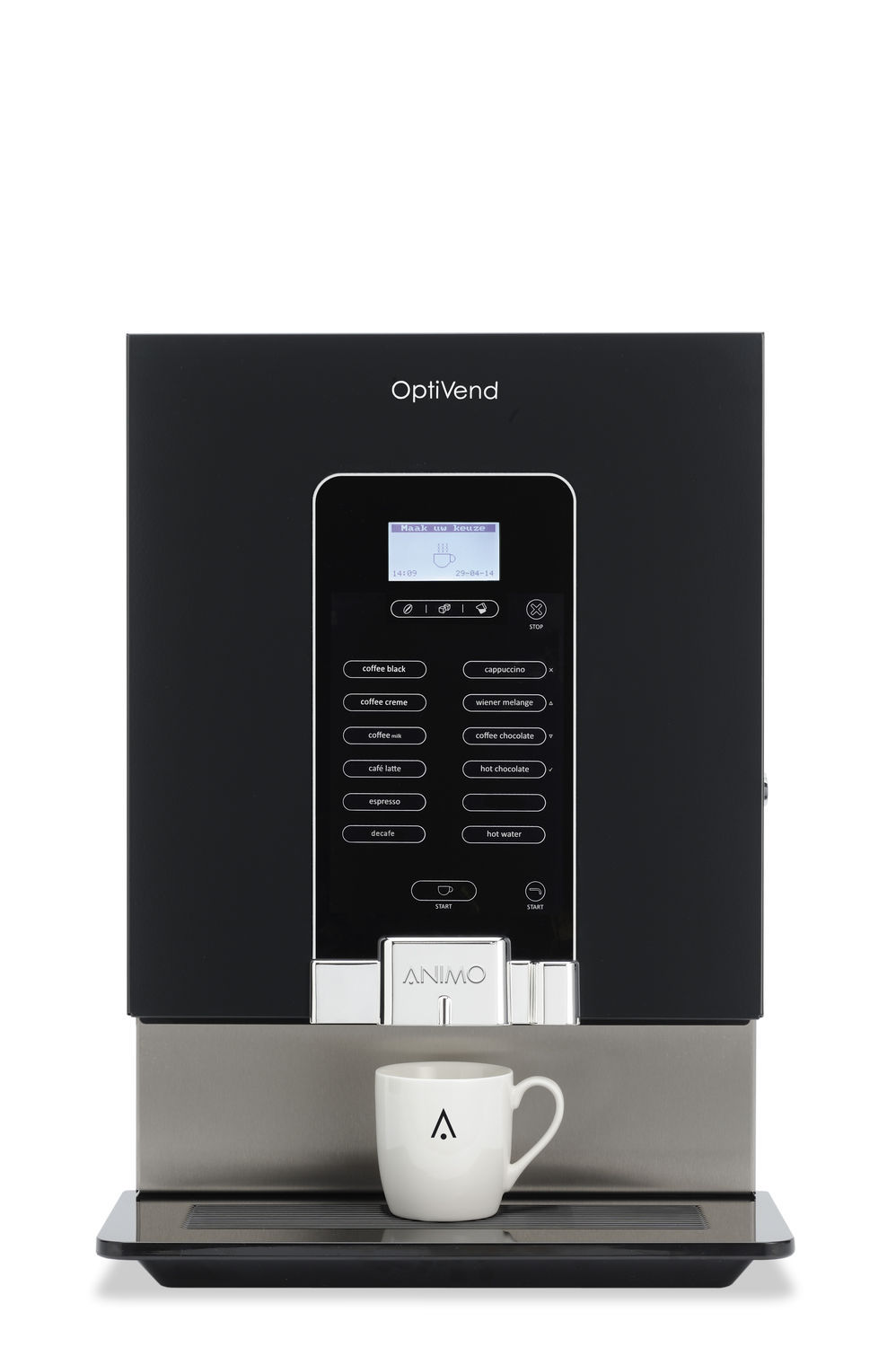 Espresso coffee machine - OptiVend NG - Animo B.V. - combined ...