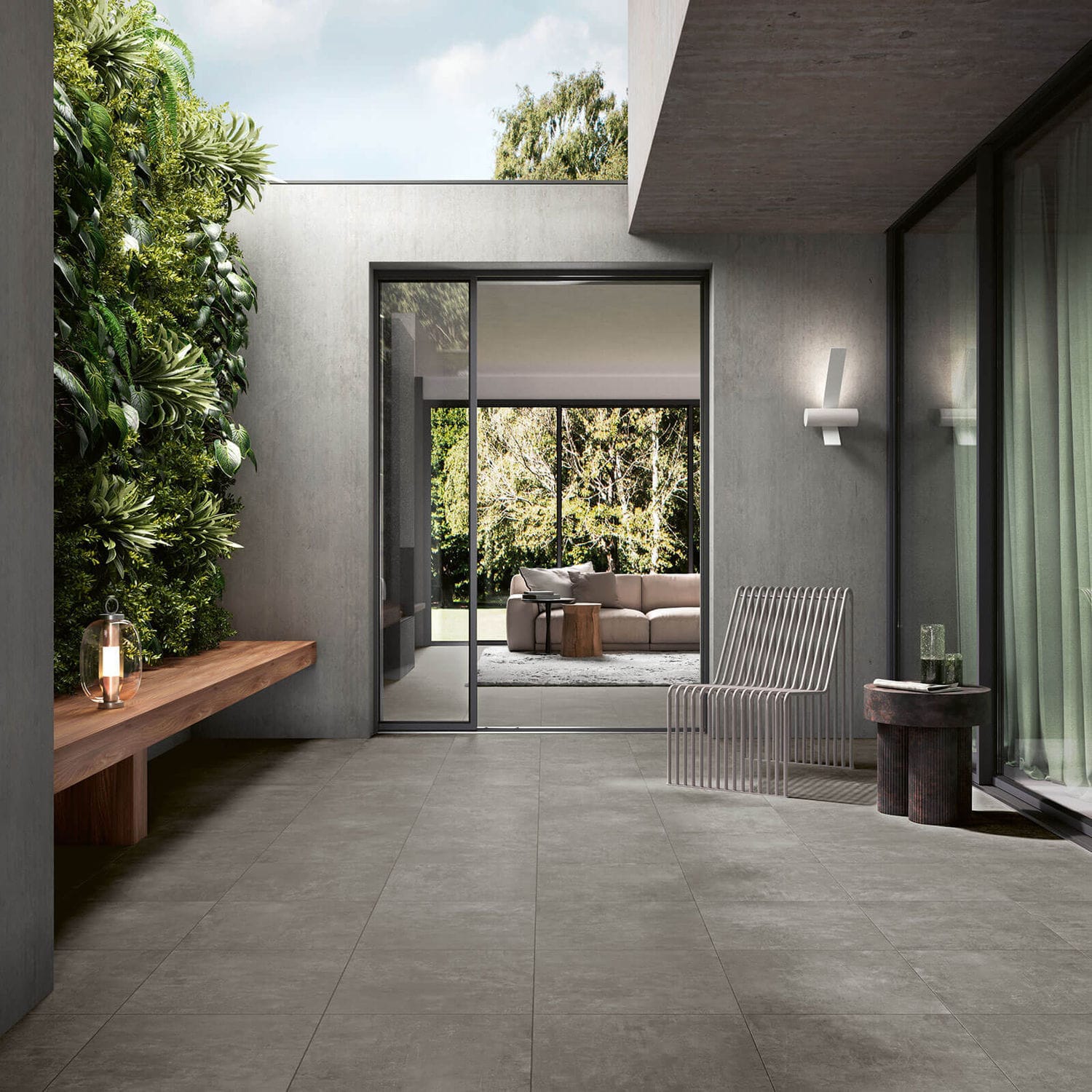 Porcelain stoneware tile - BIARRITZ - Abitare La Ceramica - smooth ...