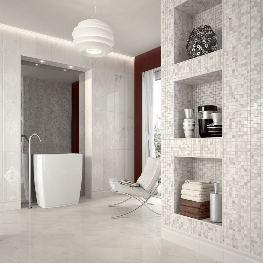 Ceramic tile - GLAMOURWALL - Ceramiche Ascot SpA - polished / matte ...