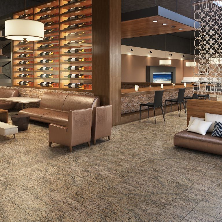 Natural stone tile - GRANITE - Interceramic - granite / polished / flamed