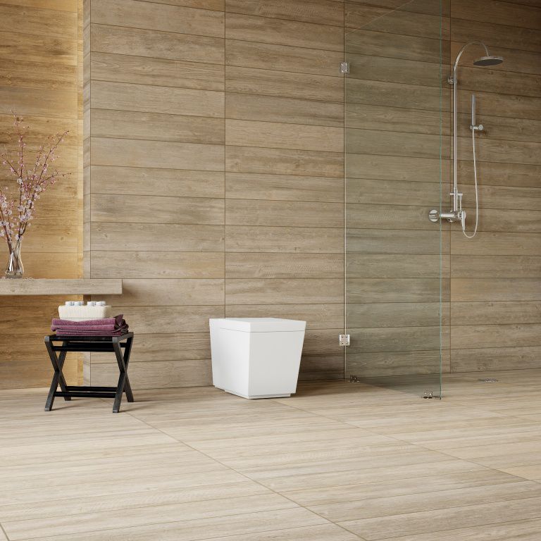 Ceramic tile - SUNWOOD PRO - Interceramic - matte / indoor / exterior