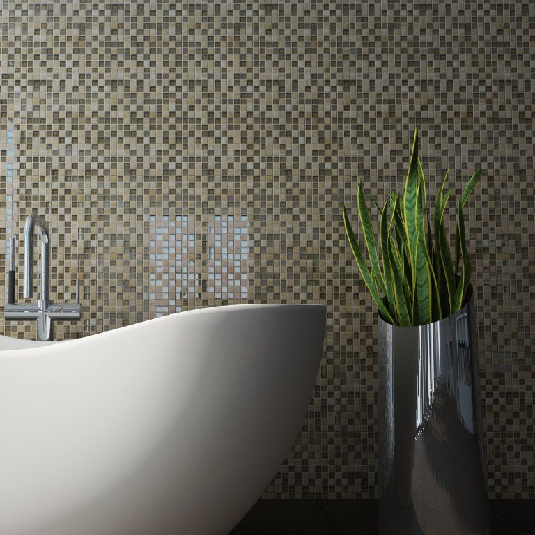 Glass tile - SERIES PIETRA CRISTAL - Interceramic - natural stone ...