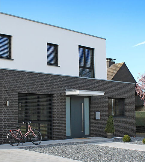 Facade brick - DRESDEN - ABC Klinker gruppe - solid / black
