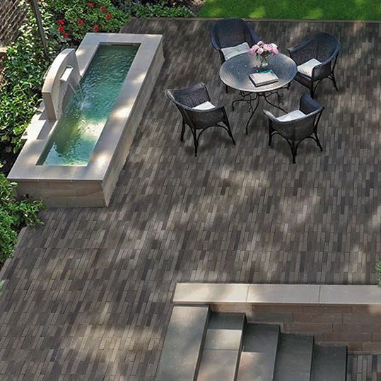 Clinker paver - ATLANTIS - ABC Klinker gruppe - outdoor / pedestrian ...