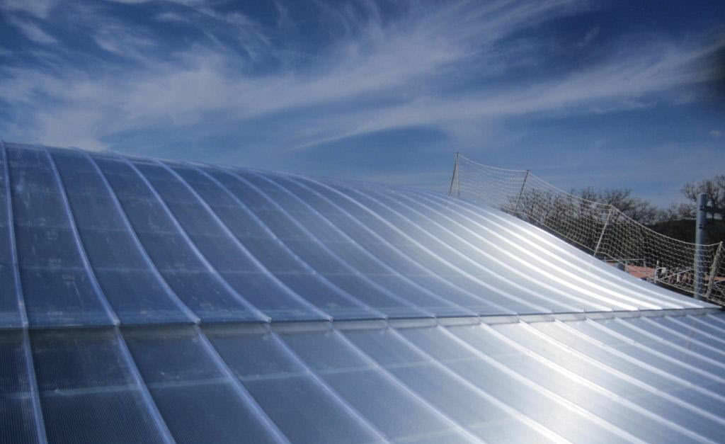 Polycarbonate roof panel - SYSTÈME CONNECTABLE - PSD-Plastiques - for ...