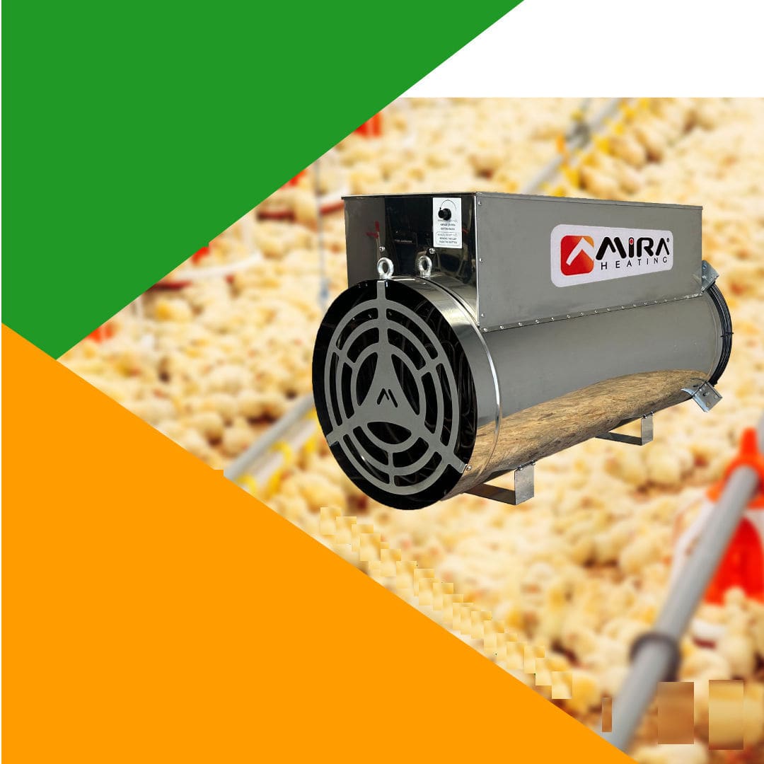 Electric hot air generator - Mira-EH - Mira Heating Co. Ltd. - industrial