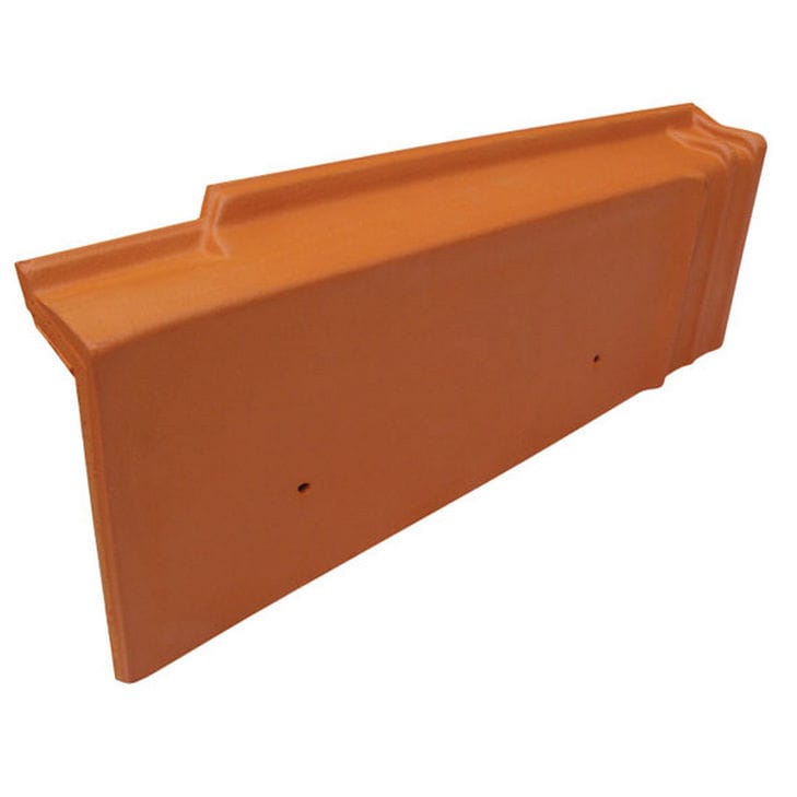 Edge roof tile - LÓGICA LUSA : RIGHT - Cobert - clay