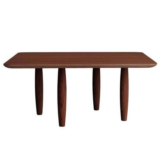 Contemporary coffee table - OKU - NORR11 - oak / plywood / oak base