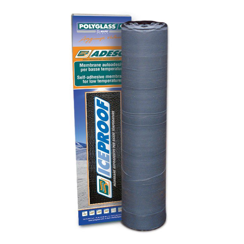 Roof waterproofing membrane - ICEPROOF - Polyglass Spa - for foundation ...