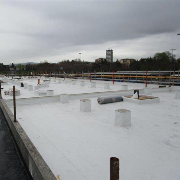 Roof waterproofing membrane - MAPEPLAN® M - Polyglass Spa - roll ...
