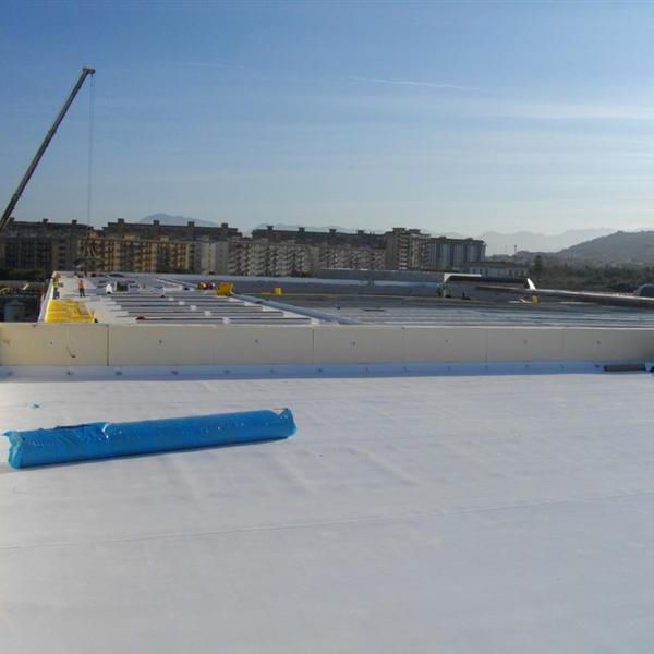 Roof waterproofing membrane - MAPEPLAN® T AF - Polyglass Spa - roll ...