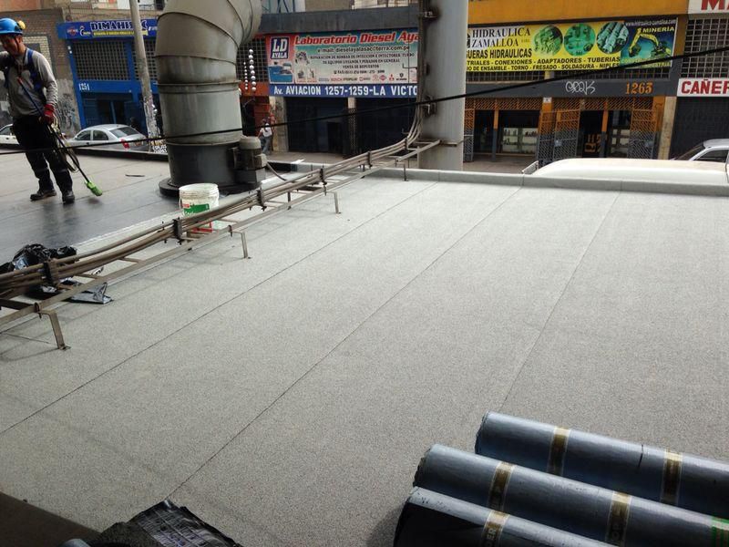 Roof waterproofing membrane / for foundations / roll / self-adhesive ...