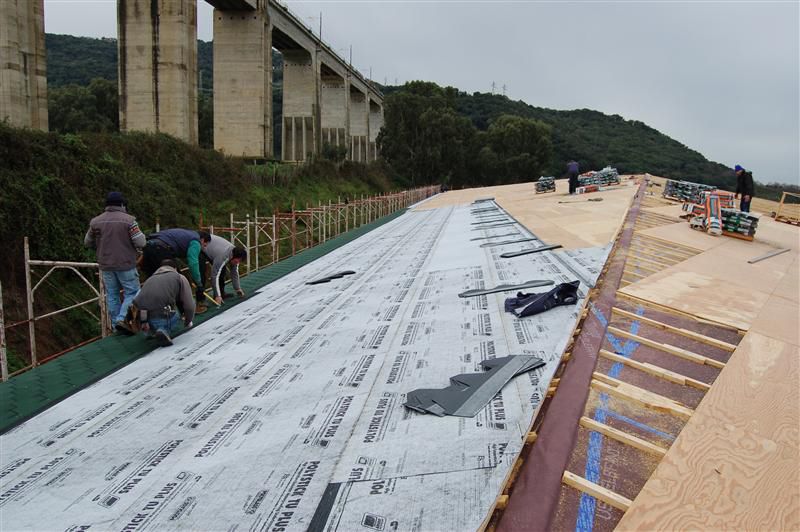 Roof waterproofing membrane - POLYSTICK TU PLUS - Polyglass Spa - for ...