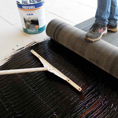 Adhesive paste - POLYCOLL - Polyglass Spa