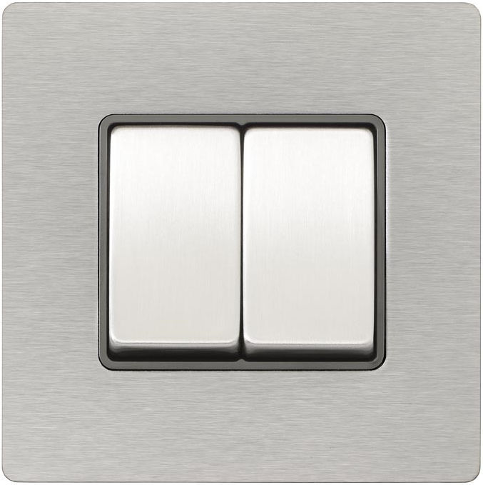Light switch - SHEER CFX® WIDE - Hamilton Litestat - rocker / recessed ...