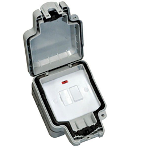 Light switch - Elemento - Hamilton Litestat - push-button / surface ...