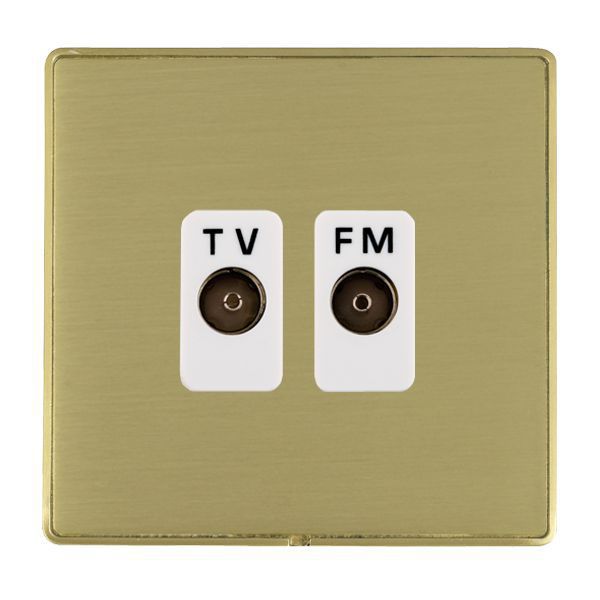TV socket - Linea-Duo CFX - Hamilton Litestat - radio / double / wall ...
