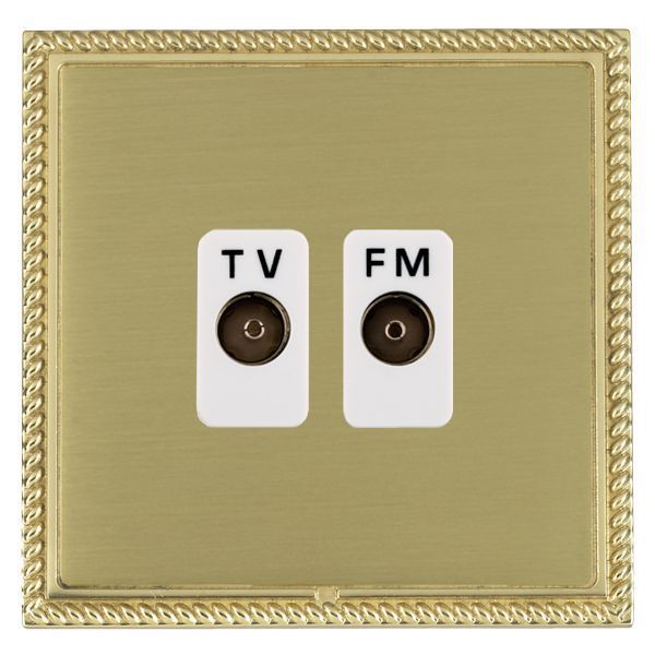 TV socket - LINEA-GEORGIAN CFX® - Hamilton Litestat - radio / double ...