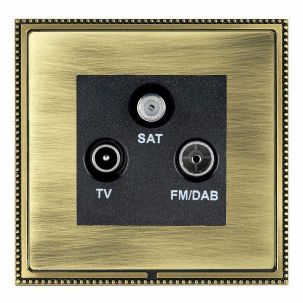 TV socket - LINEA-PERLINA CFX® - Hamilton Litestat - SAT / radio / multiple