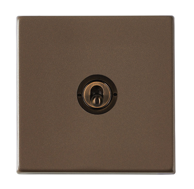 Light switch - Hartland G2 - Hamilton Litestat - toggle / recessed / double