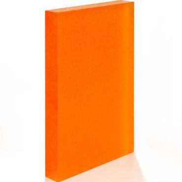 Interior decorative panel - AQUAPLEX : GS 1503 ORANGE - Designpanel ...
