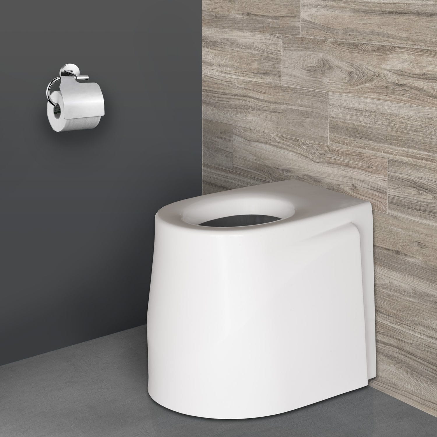 Dry WC - NEODYME - ECODOMEO - free-standing / resin / for handicapped