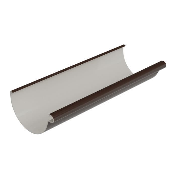 PVC roof gutter - RE090-_-RY300 - GALECO - semi-circular