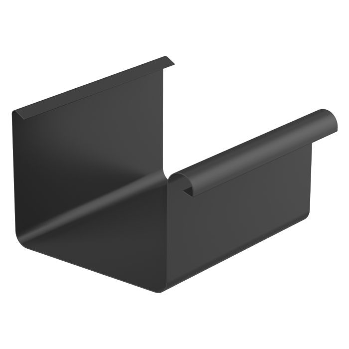 Steel roof gutter - R2125-_-RY400 - GALECO - square