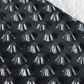 Studded drainage board - TekDrain GDL - ISTANBUL TEKNIK - high-density ...