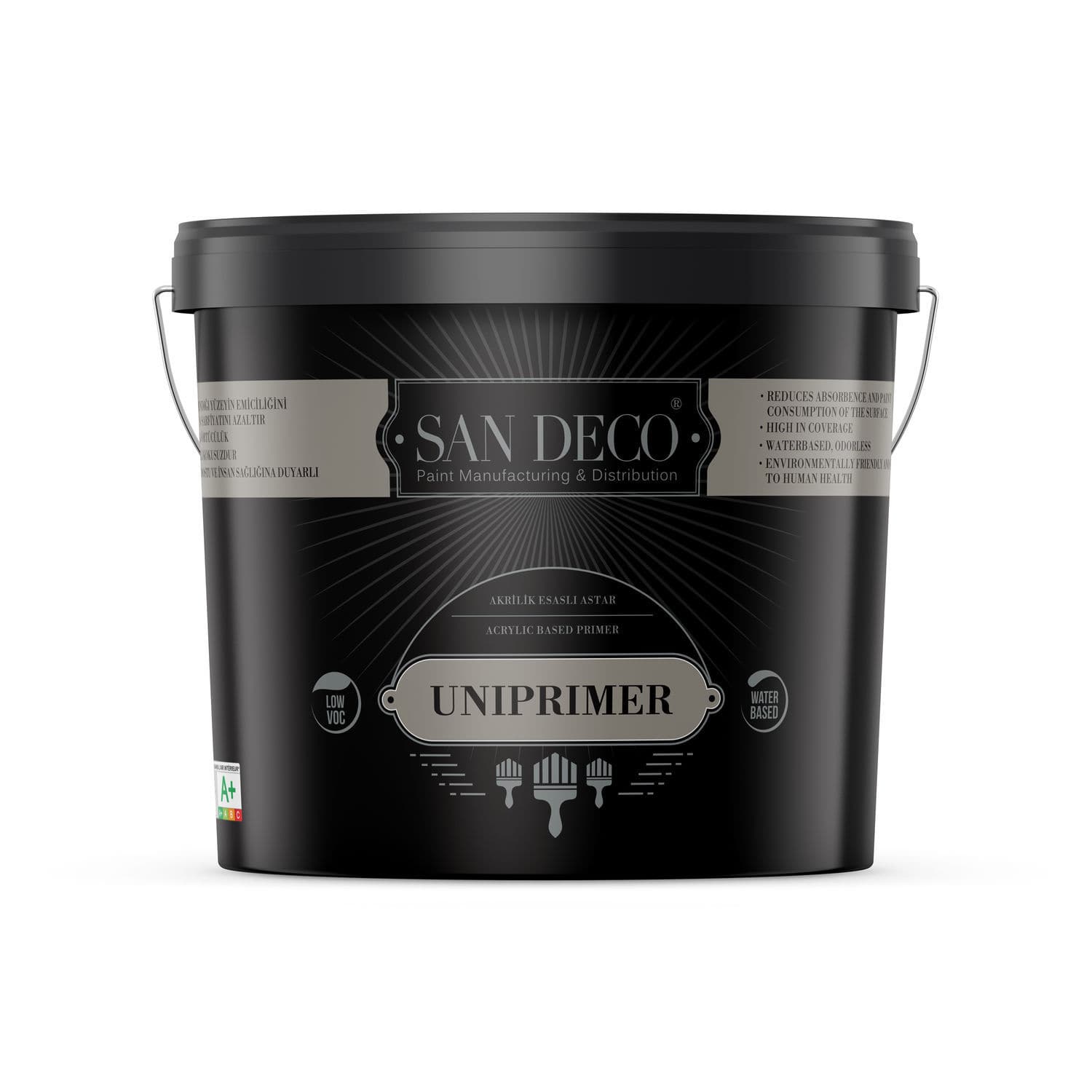 Masonry primer - UNIPRIMER - SAN DECO - for concrete / acrylic / interior