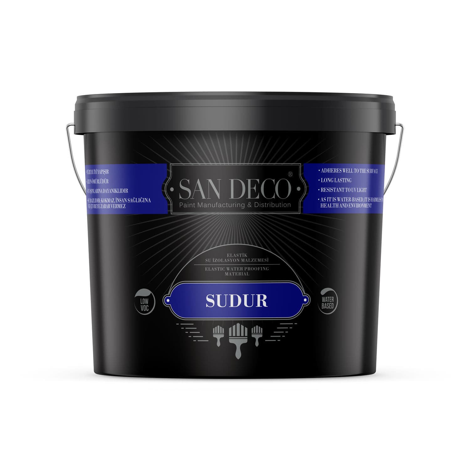 Roof liquid waterproofing - SUDUR - SAN DECO - facade / acrylic resin ...