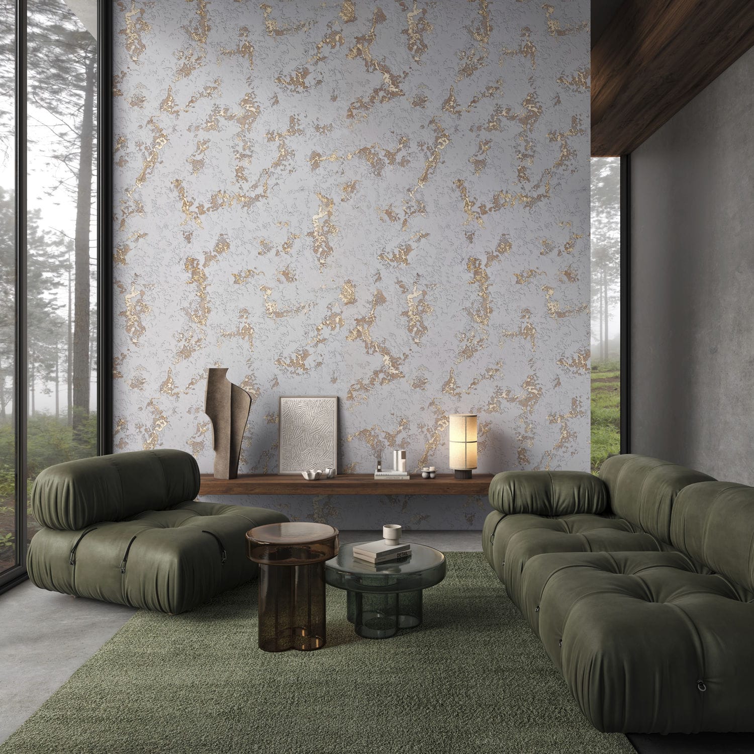 Decorative coating - TRAVERTINO - SAN DECO - indoor / for wall / plaster