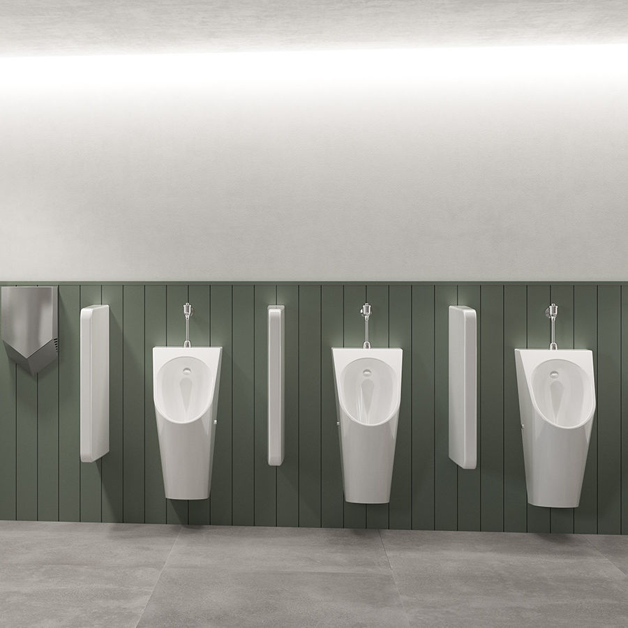 Ceramic urinal partition - ARC - SANYCCES - commercial