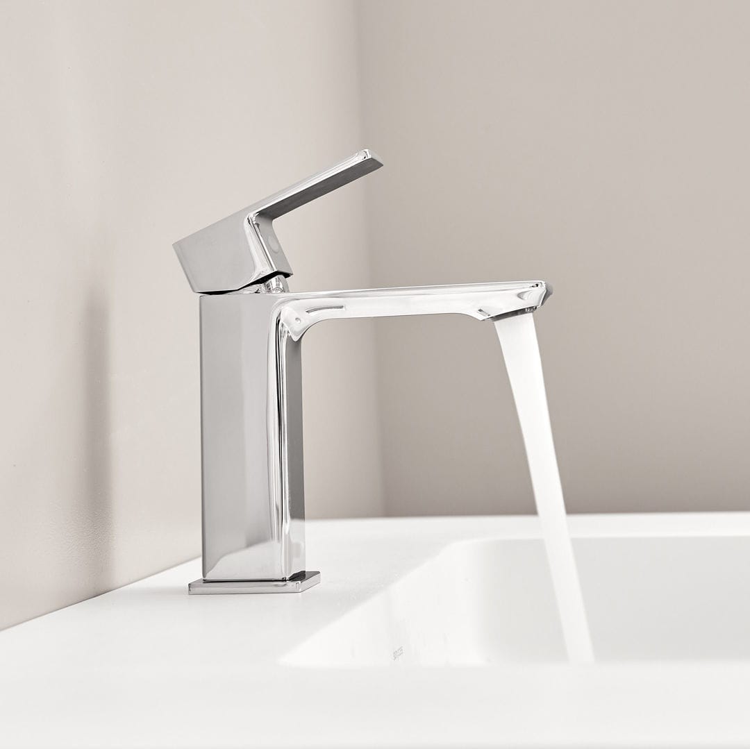 Lavatory mixer tap - CUBO - SANYCCES - countertop / brass / copper