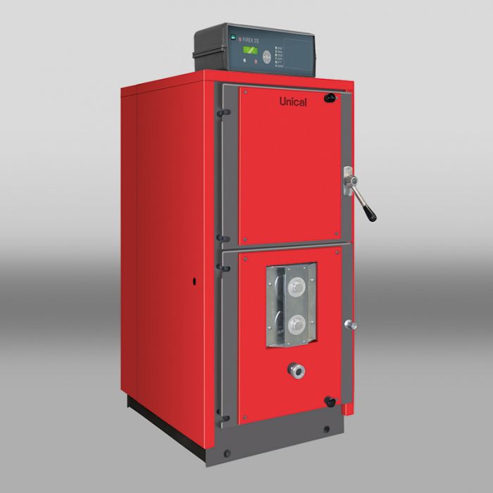 Wood gasification boiler - FIREX 2S - UNICAL AG S.p.A. - wood / for ...