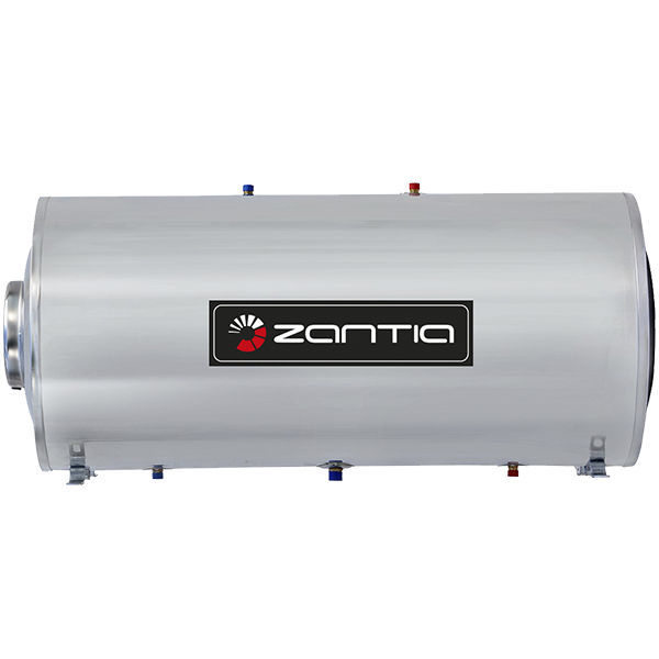 Solar water heater - DUAL - ZANTIA - free-standing / horizontal ...
