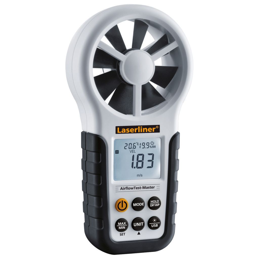 Thermo anemometer - AIRFLOWTEST-MASTER - LASERLINER - propeller