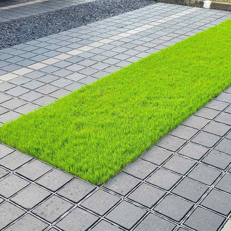 Recycled plastic grass grid - OCITY NGR65 - NIDAPLAST