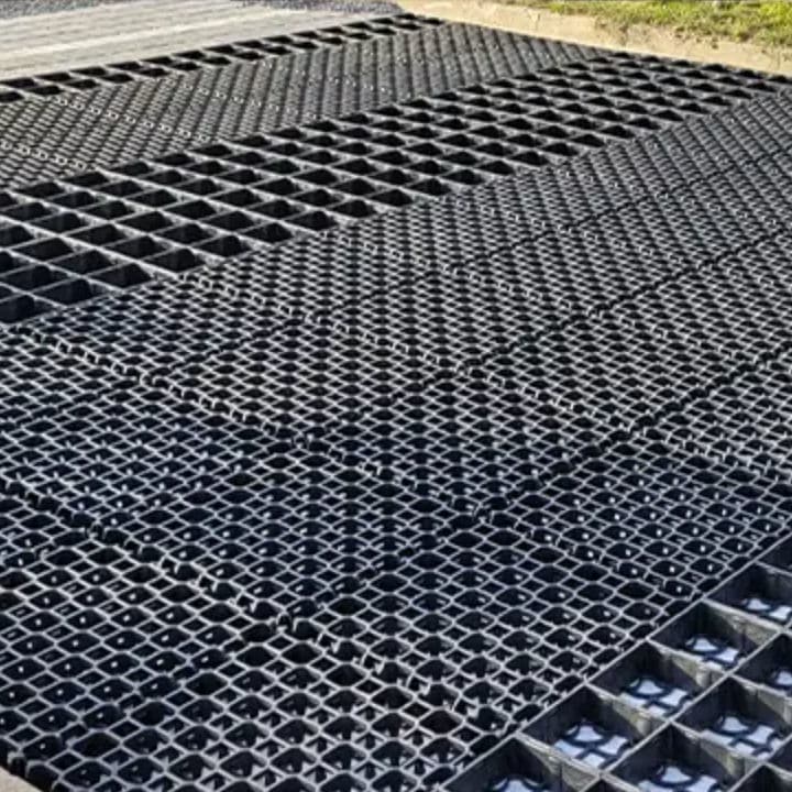 Gravel grass grid - NGR65 - NIDAPLAST - recycled plastic / low-density ...